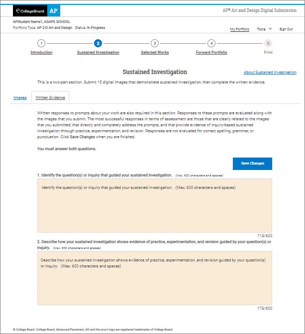 AP Art Design Portfolio Sustained Investigation Written Evidence AP Art Design Portfolio Sustained Investigation Written Evidence